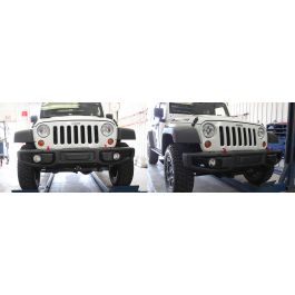 2013-2018 Jeep Wrangler Rubicon Tow Bar Base Plate, BlueOx, BX1134